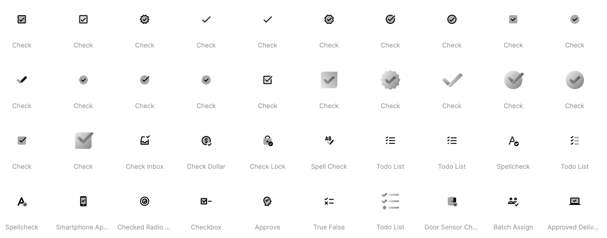 Check Icons in Mobile Apps: Best Practices for Small Screens